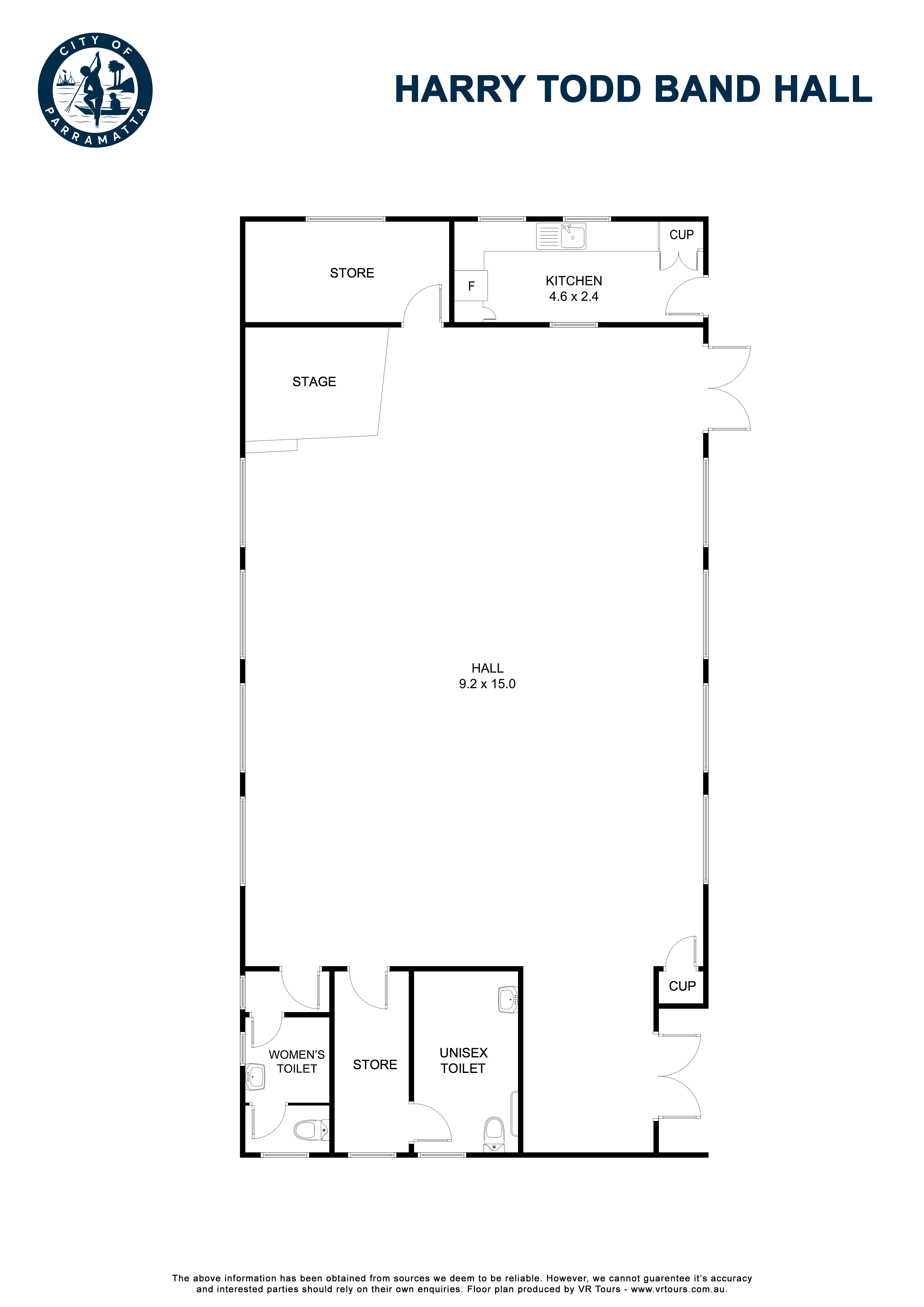 Harry Todd Band Hall Details | Bookable City of Parramatta