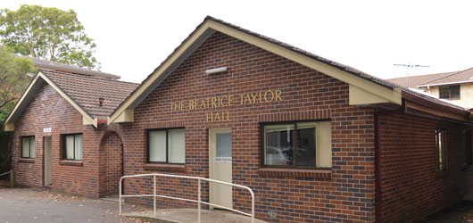 Beatrice Taylor Hall Details | Bookable Hornsby Shire Council
