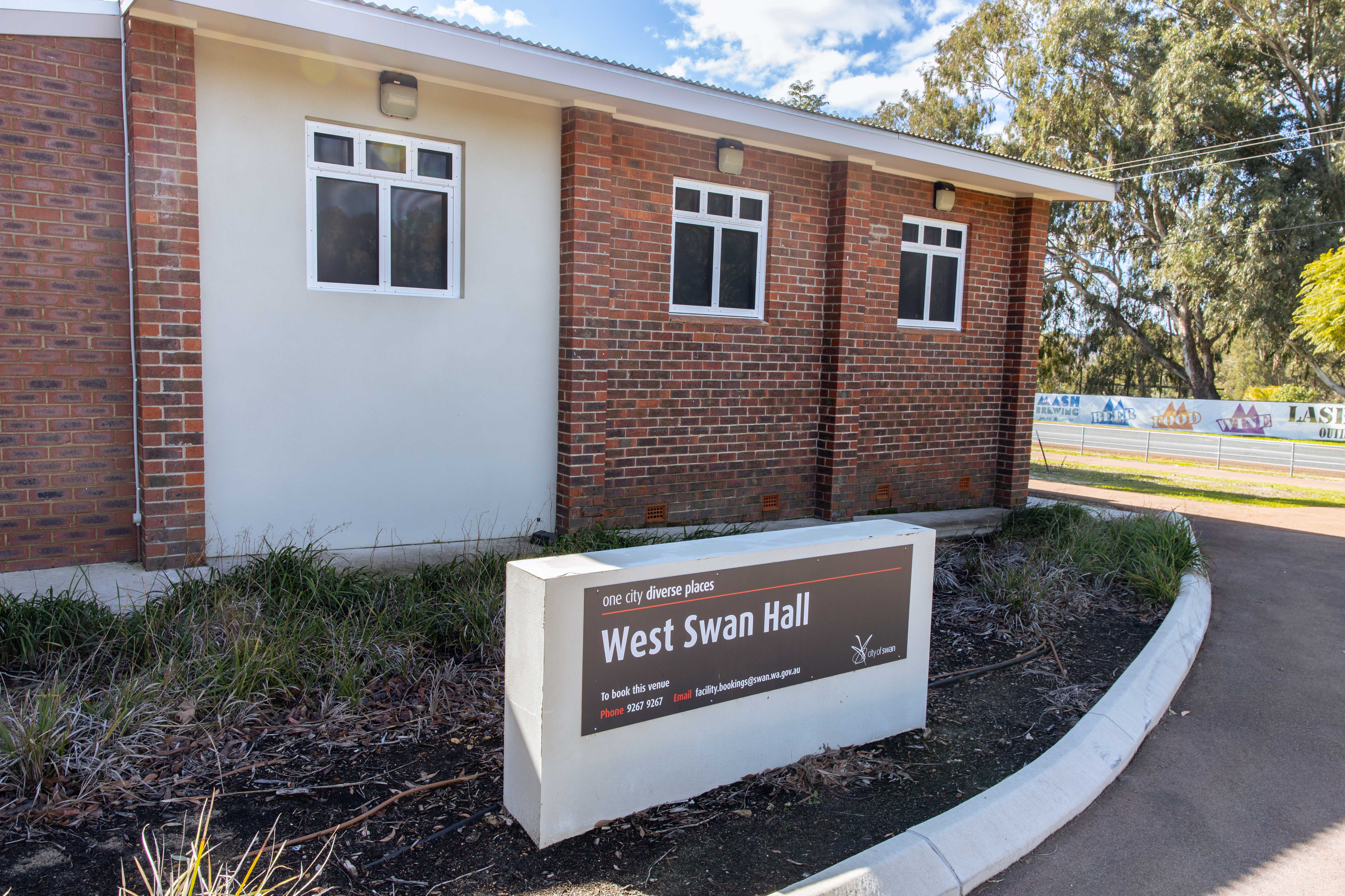 West Swan Hall Details | Bookable City of Swan