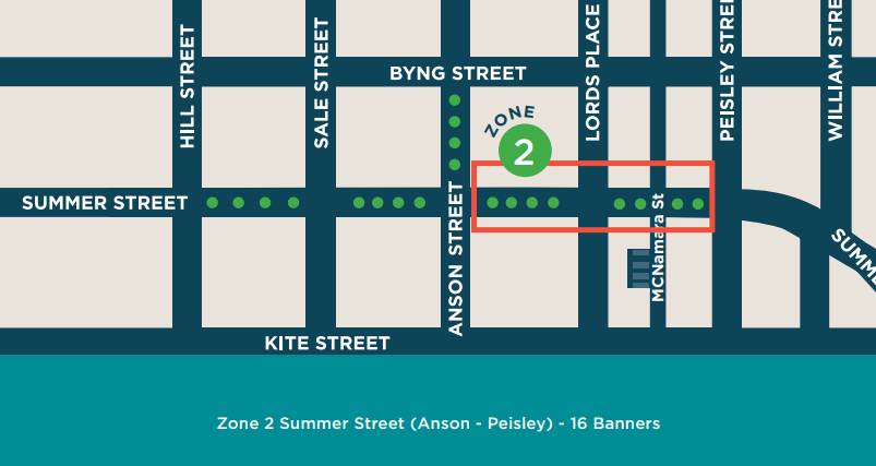 Council Street Banners Details | Bookable Orange City Council
