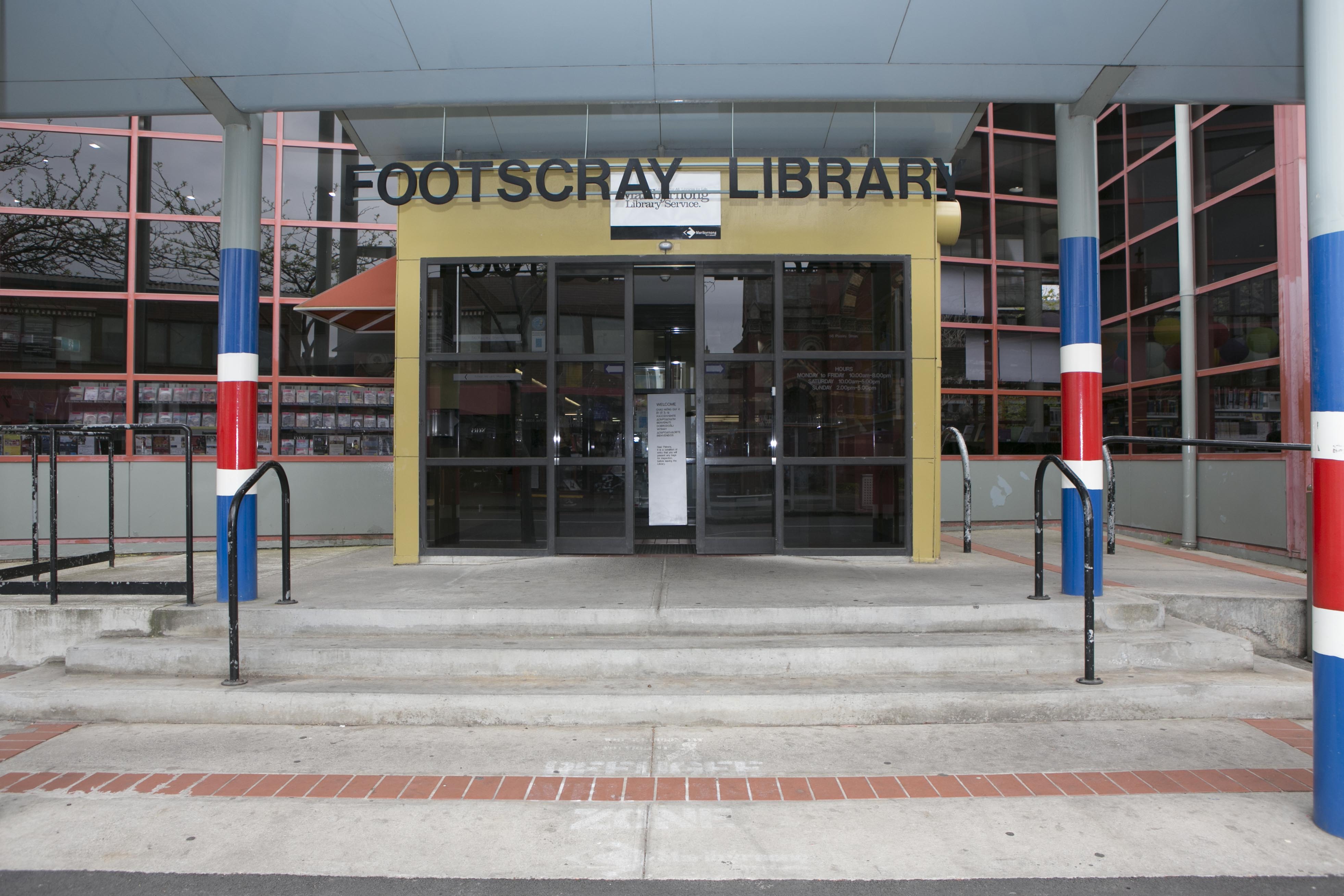 Footscray Library Details | Bookable Maribyrnong City Council